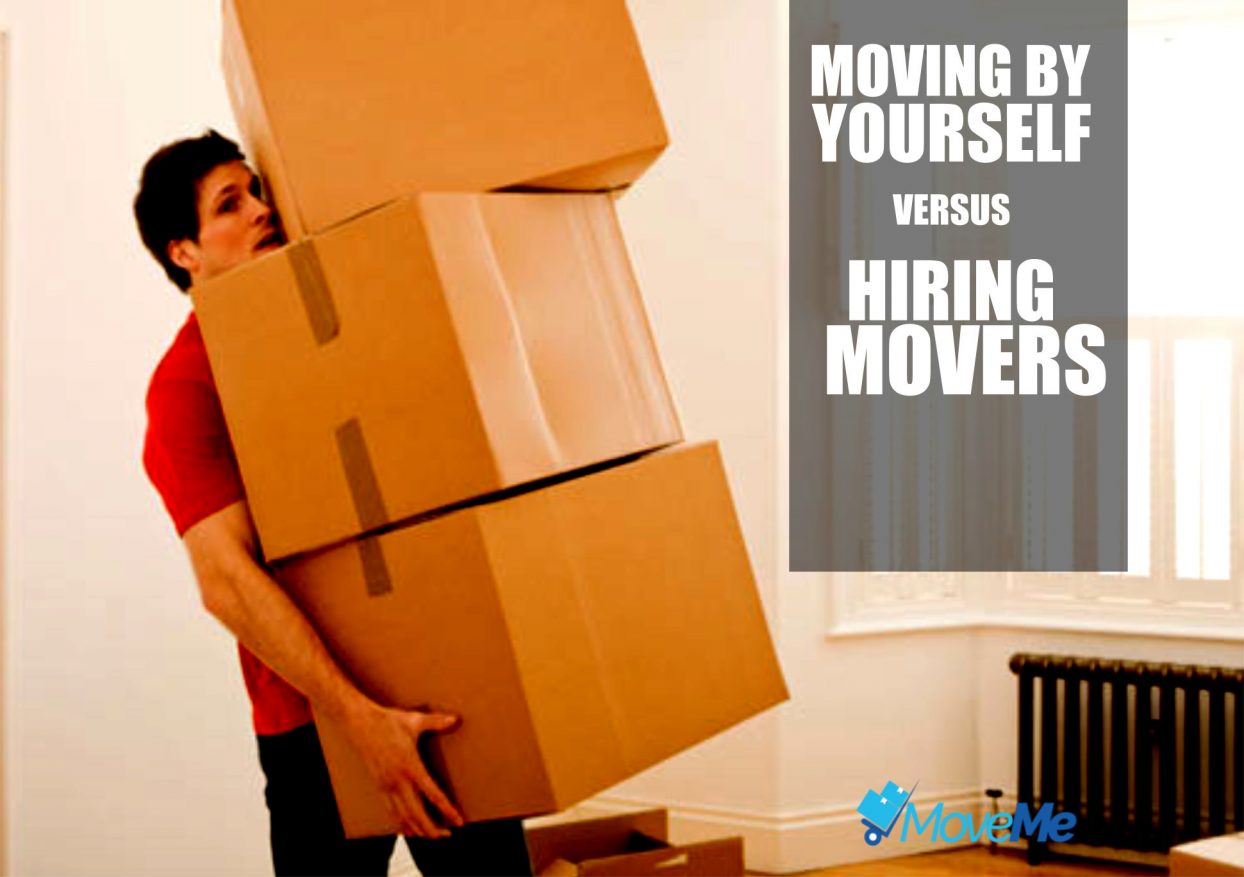 Moving by Yourself versus Hiring Movers | Moveme Blog